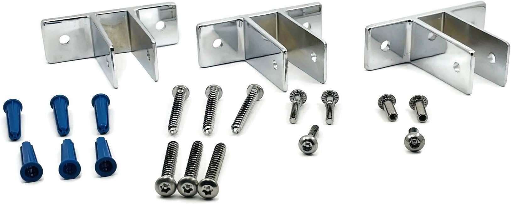 Harris Hardware TP1756 2 Ear Wall Bracket, 2-5/8 x 3-13/16 for 1 ...