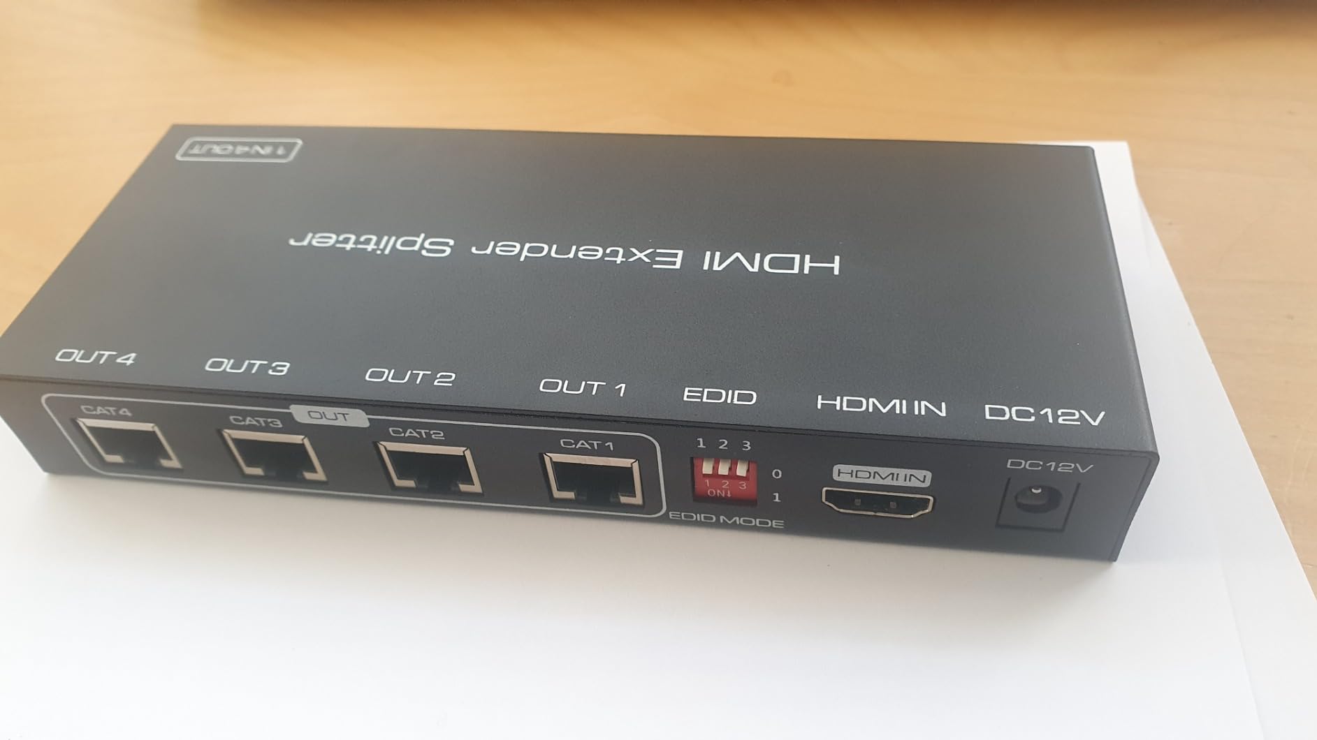 VEDINDUST 4K@30Hz HDMI Extender HDMI Over Ethernet 131FT HDMI ...