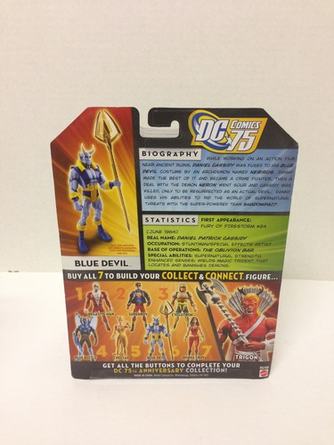 Amazon.com: Mattel DC Universe Classic Blue Devil Figure : Toys & Games