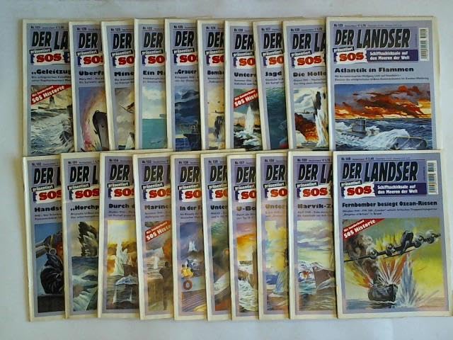 20 Hefte : (Der Landser präsentiert: SOS Schiffsschicksale auf den ...