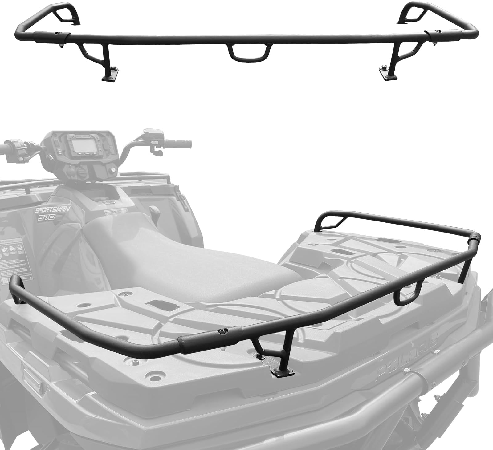 Amazon.com: Polaris ATV Rear Rack Extender, Black : Automotive