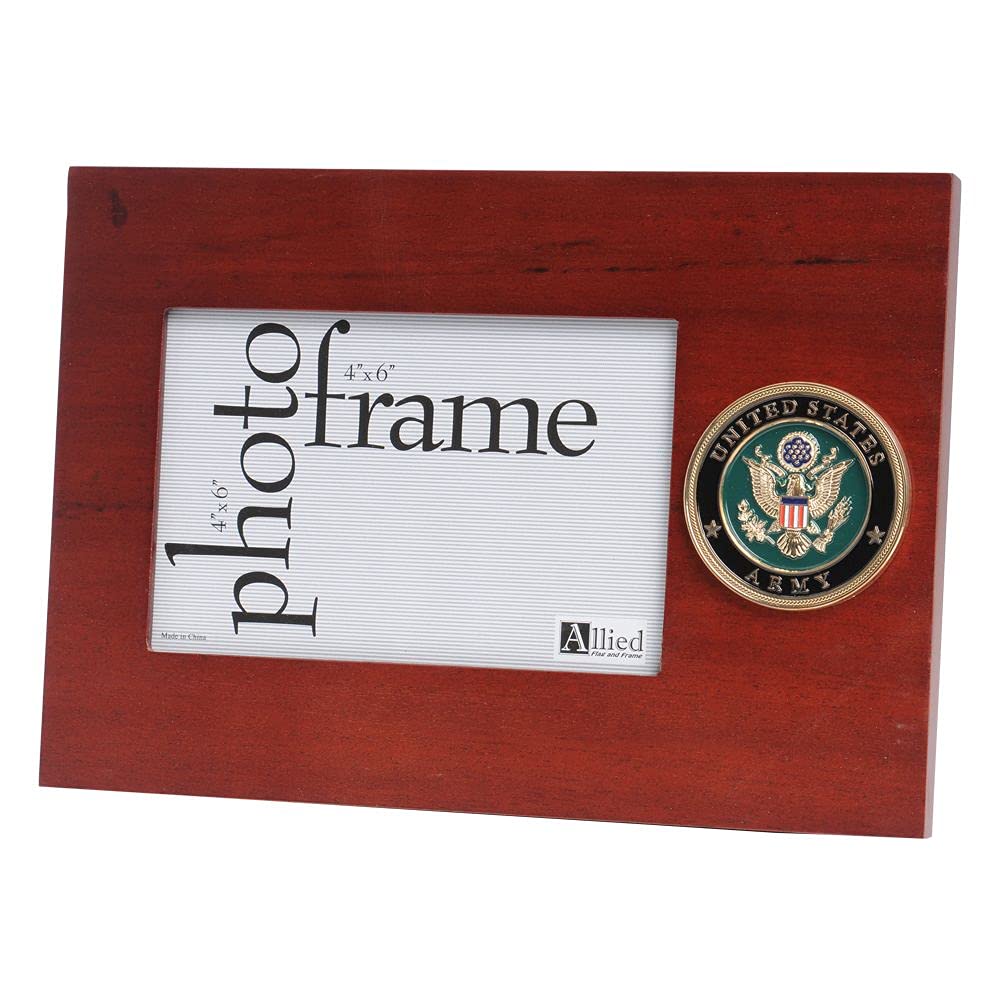 Amazon.com - Allied Frame US Army Medallion Desktop Landscape Picture ...