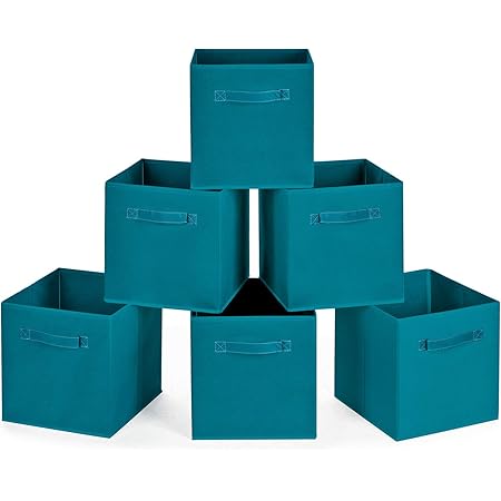 Amazon.com: MaidMAX Cloth Storage Bins, Set of 6 Foldable Collapsible ...