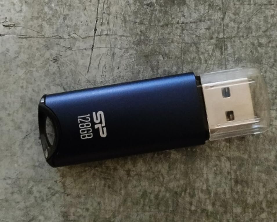 SP Silicon Power Silicon Power 128GB USB 3.0 Flash Drive, Aluminum ...