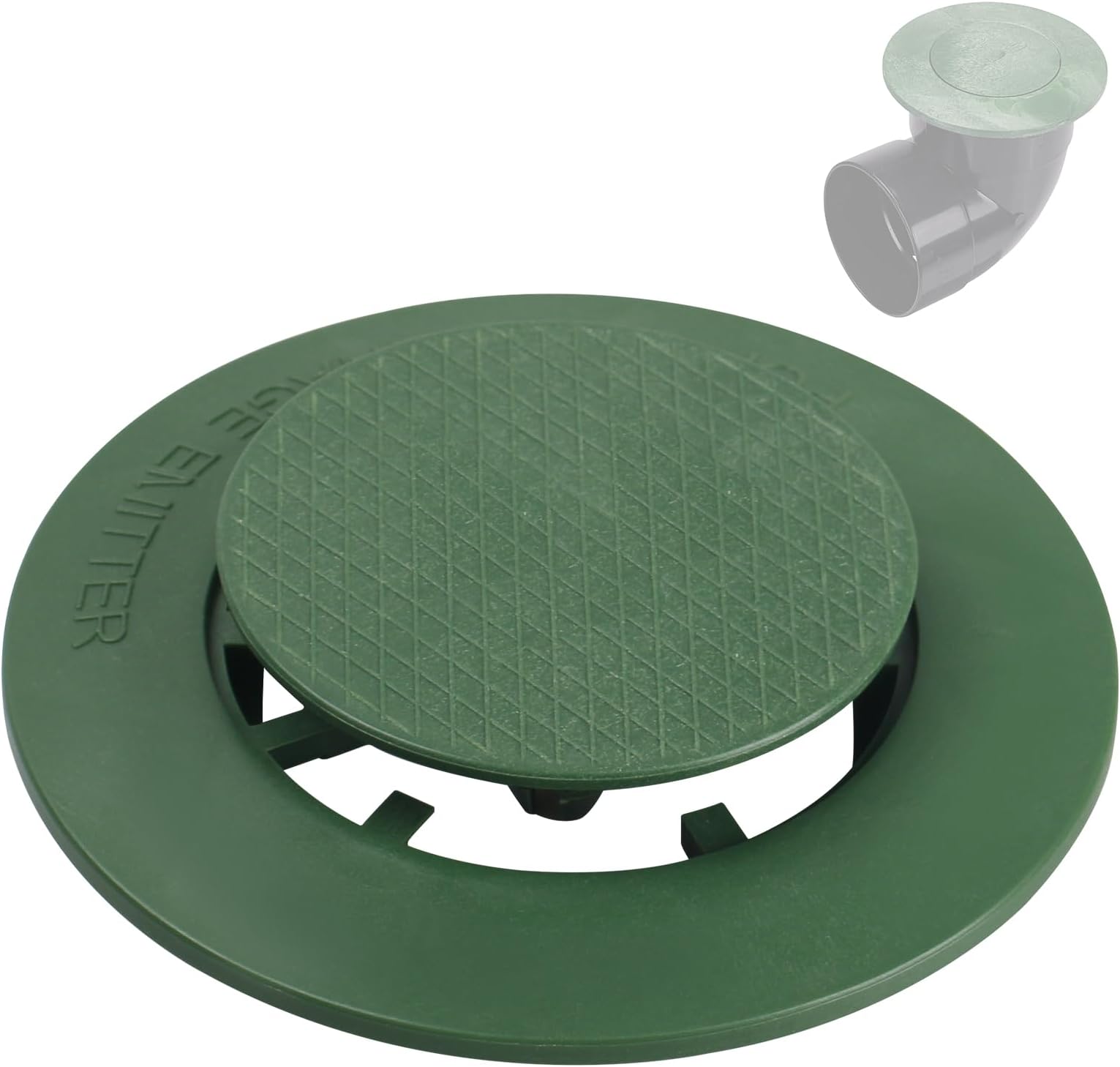 Amazon.com : French Drain Man Pop Up Drainage Emitter for Downspouts ...