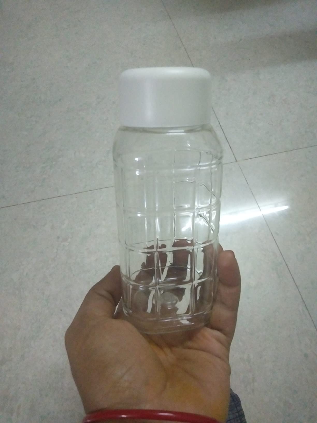 Lock & Lock Plastic Chess Water Bottle, 350ml, White : Amazon.in: Home ...