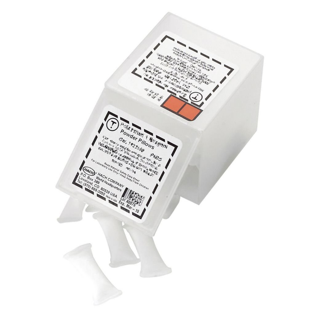 Hach 1432198 Potassium 1 Reagent Powder Pillows, (Pack of 25): Amazon ...