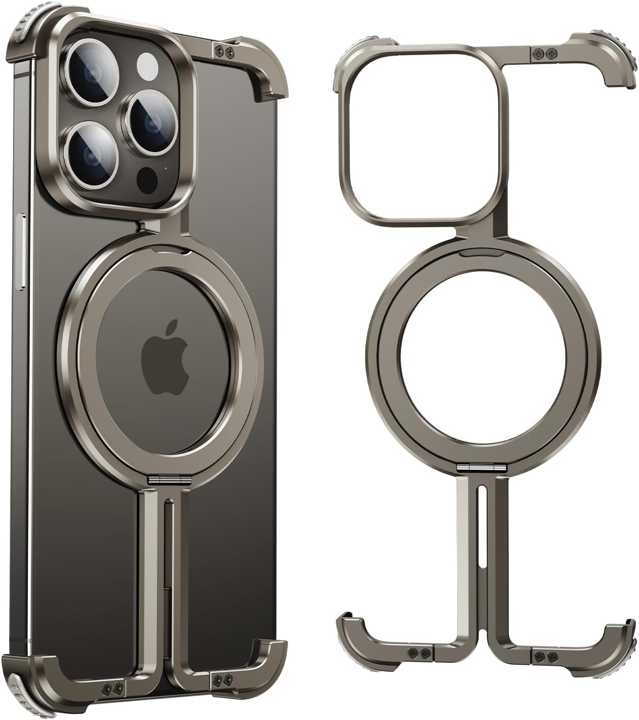 Amazon.com: OATSBASF Magnetic Phone Case Compatible with iPhone 15 Pro ...