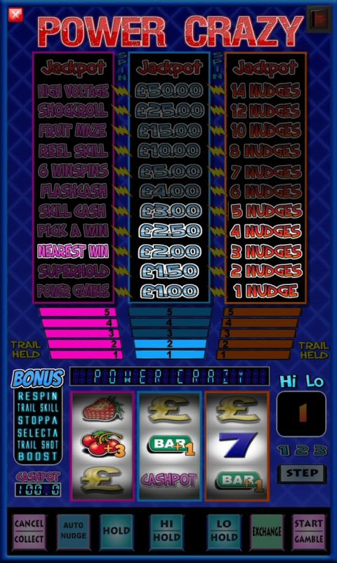 Power Crazy Pub Fruit Machine - App on the Amazon Appstore