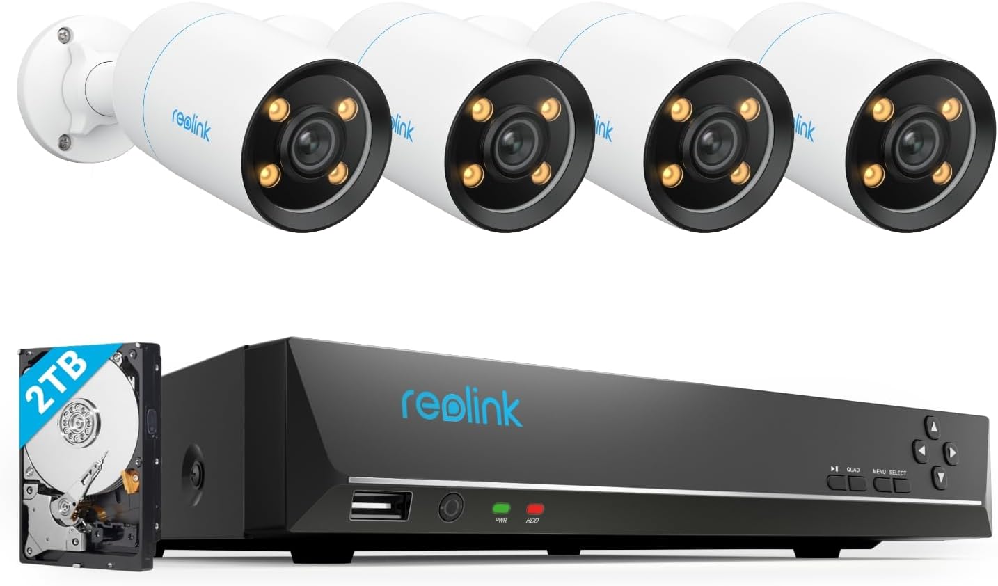 Amazon.com : REOLINK CX810-4K PoE Security Camera Outdoor with F1.0 ...