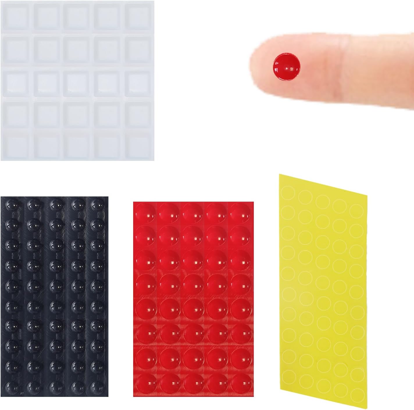 Amazon.com: YAFIYGI 300 Pcs Bump Dots for Visually Impaired Adhesive ...