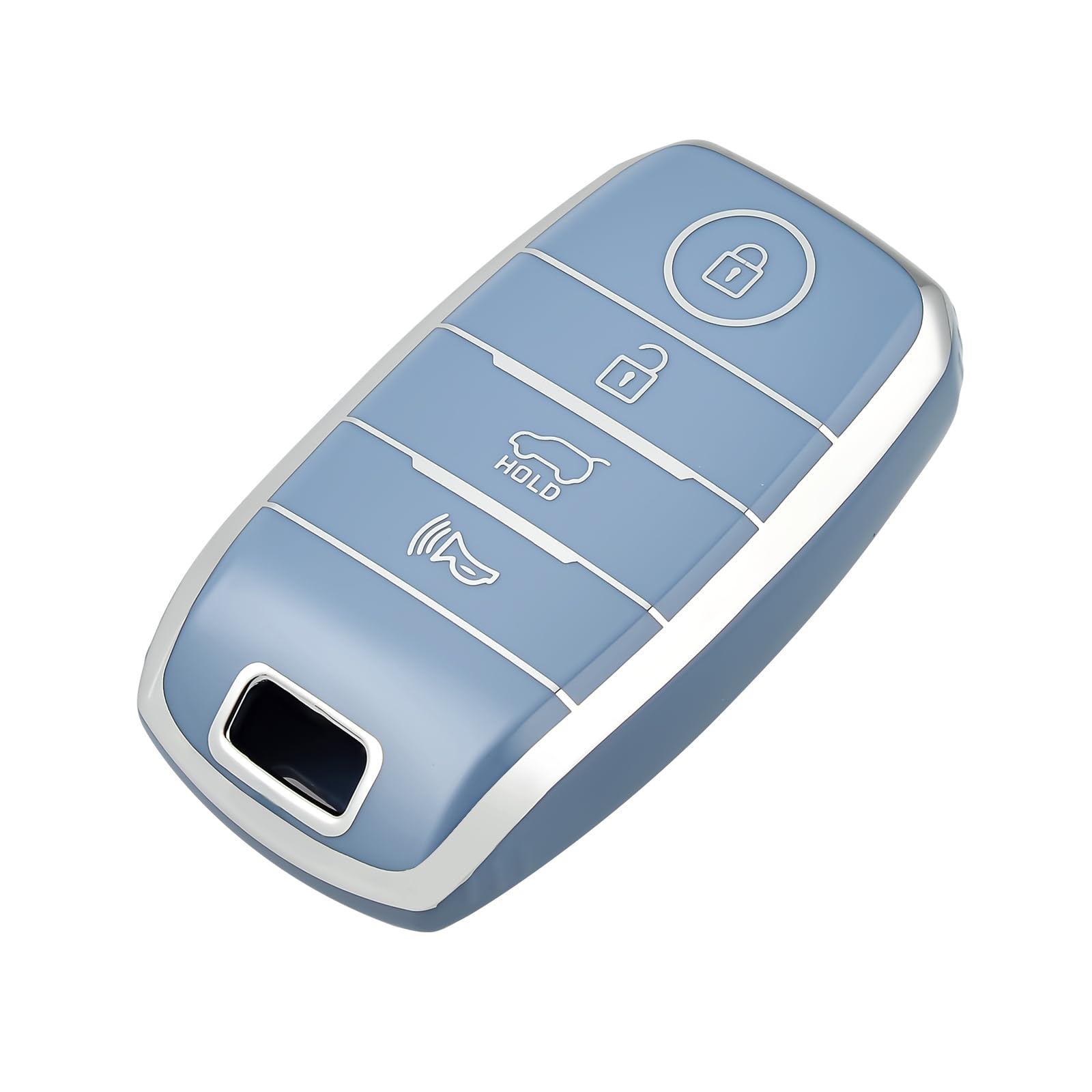 Amazon.com: OFFCURVE Key Fob Cover for Kia, Key Fob Case Cover Holder ...