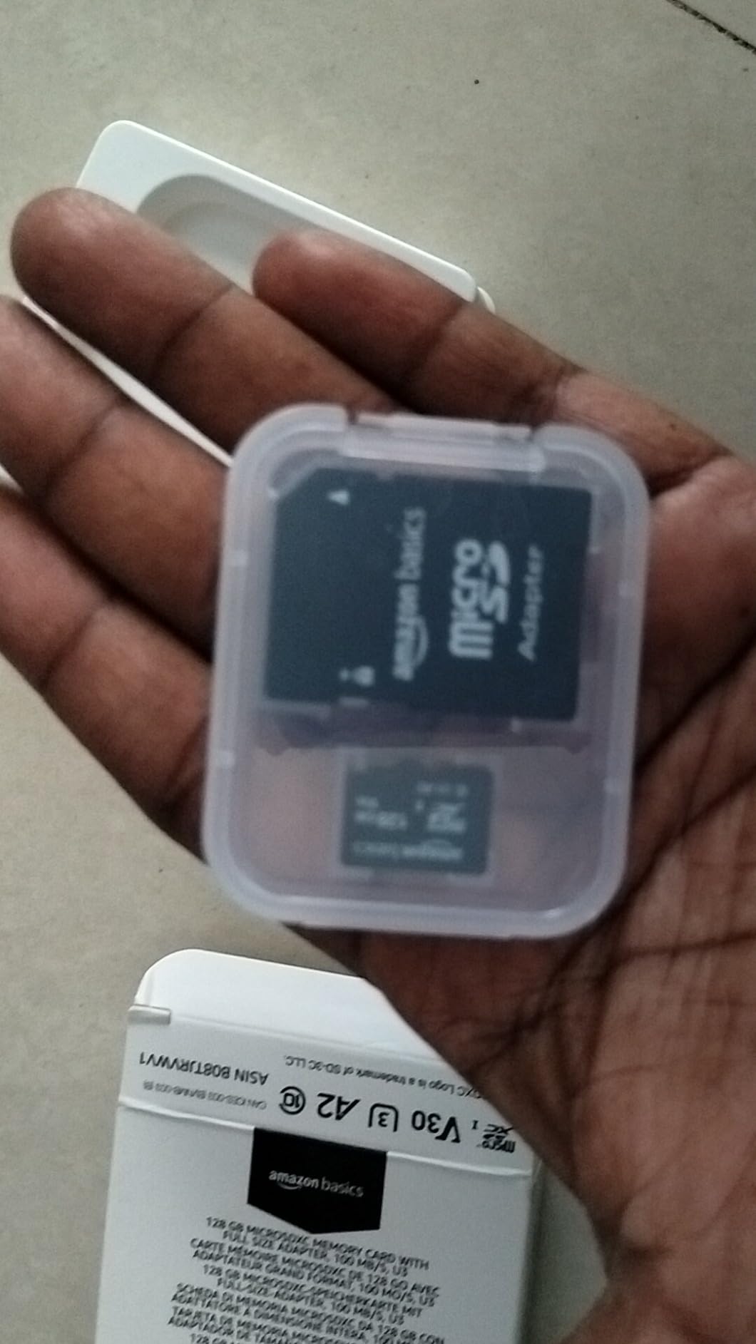 amazon basics 512Gb Microsdxc Memory Card with Full Size Adapter, 100Mb ...