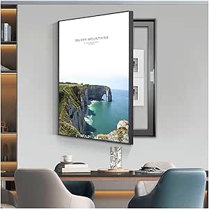 Amazon.com: Electrical Panel Cover Decorative, Breaker Box Cover ...