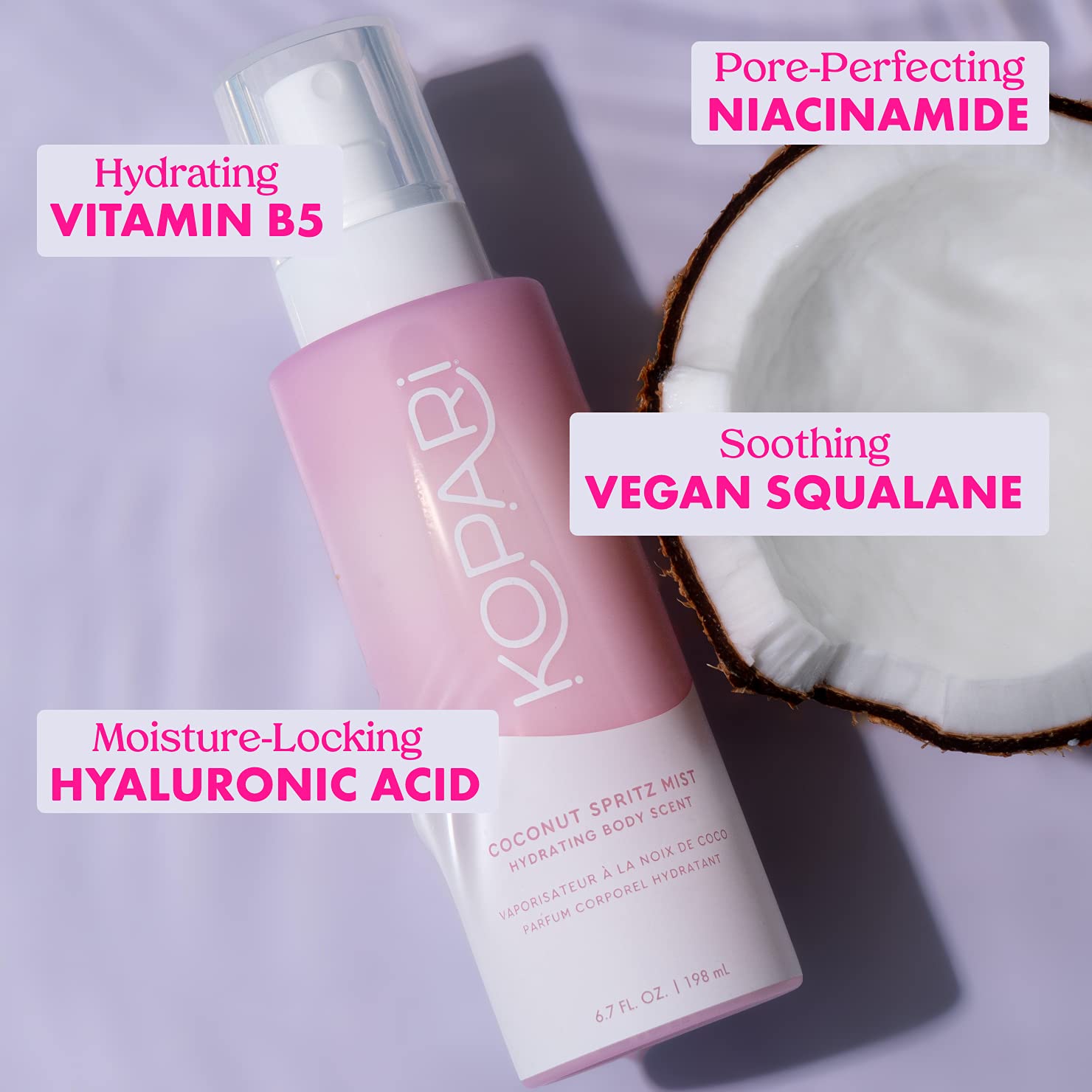 Buy Kopari Coconut Spritz Mist, Hydrating Scented Body Spray ...