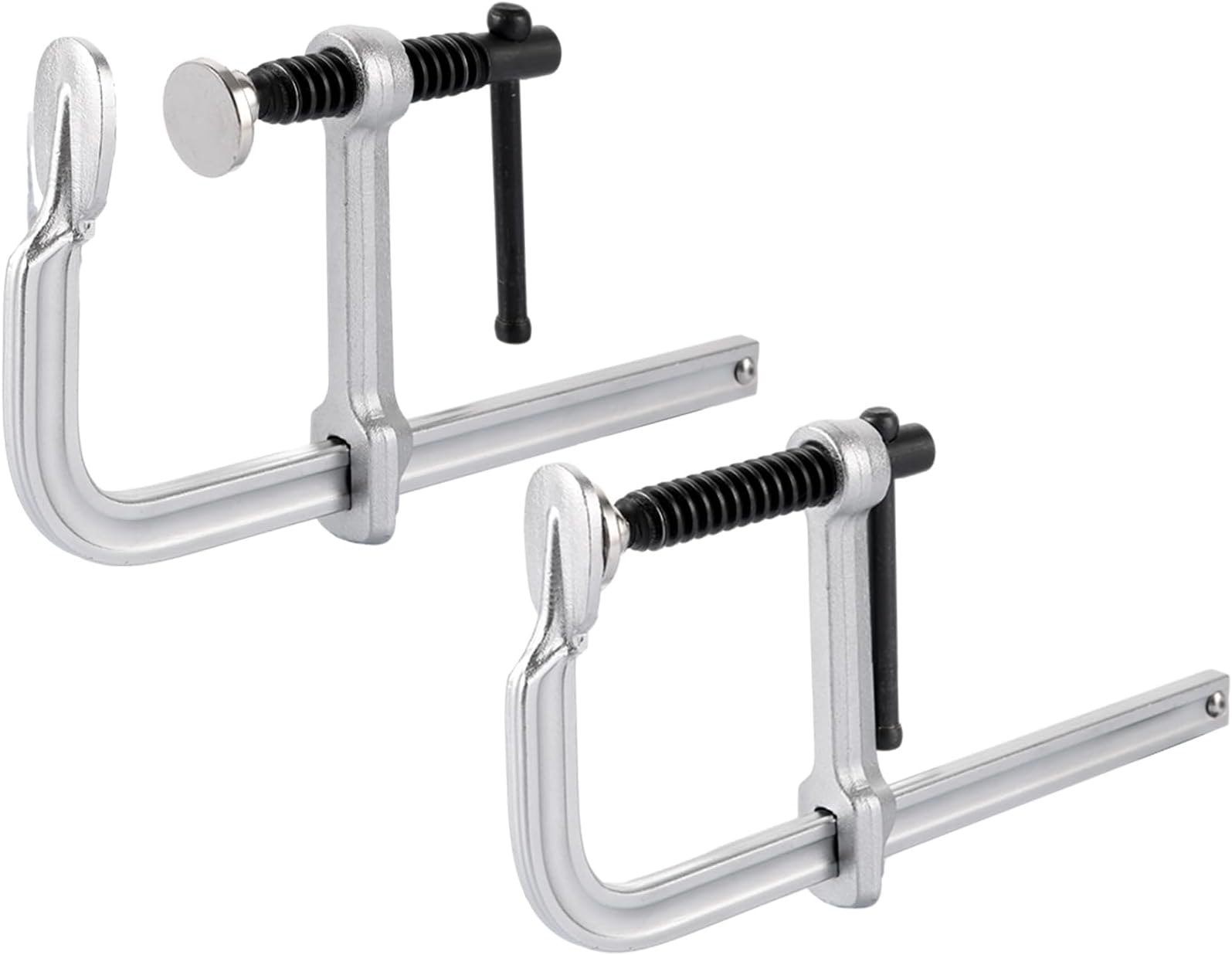 LANIAKEA 2PCS F Clamp 6 Inch Bar Clamps, Heavy Duty Welding Clamps for ...