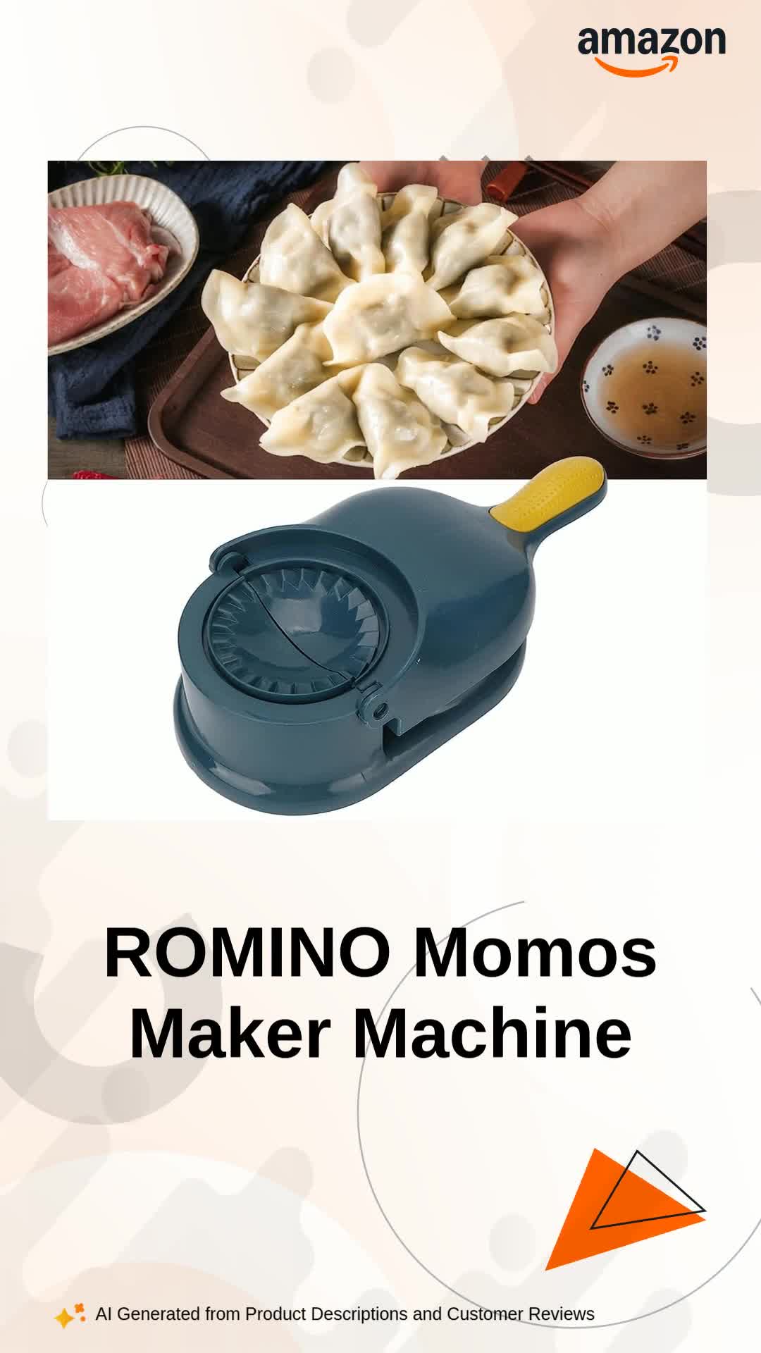 Watch ROMINO Momos Maker Machine on Amazon Live