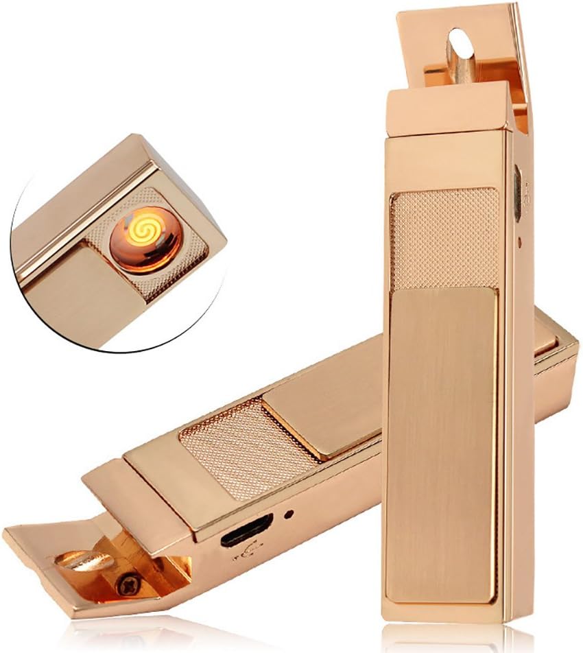 Amazon.com: USB Rechargeable Electronic Coil lighter,Oiikury Flameless ...