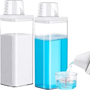 Washing Powder Storage Container,1900ml Cereal Storage Containers, Rice ...