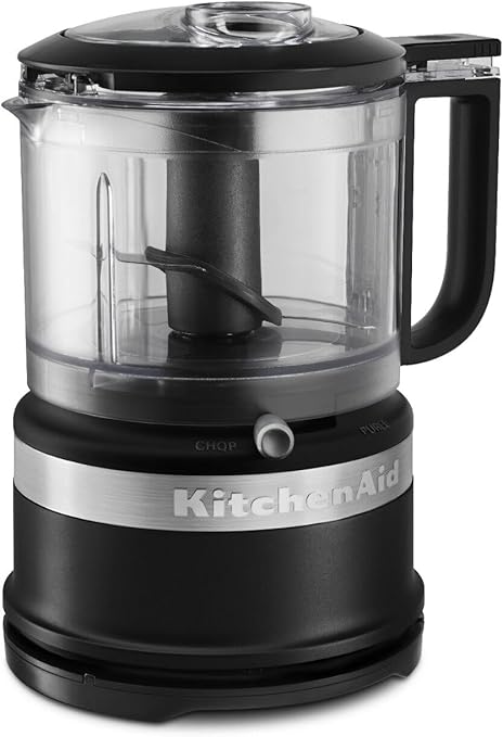 Amazon.com: KitchenAid 3.5 Cup Food Chopper KFC3516BM, Matte Black ...