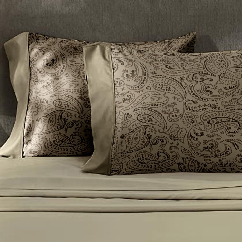 LABHAM® - Earthen 200TC Super Soft Pure Cotton Kingsize (108" x 108 ...