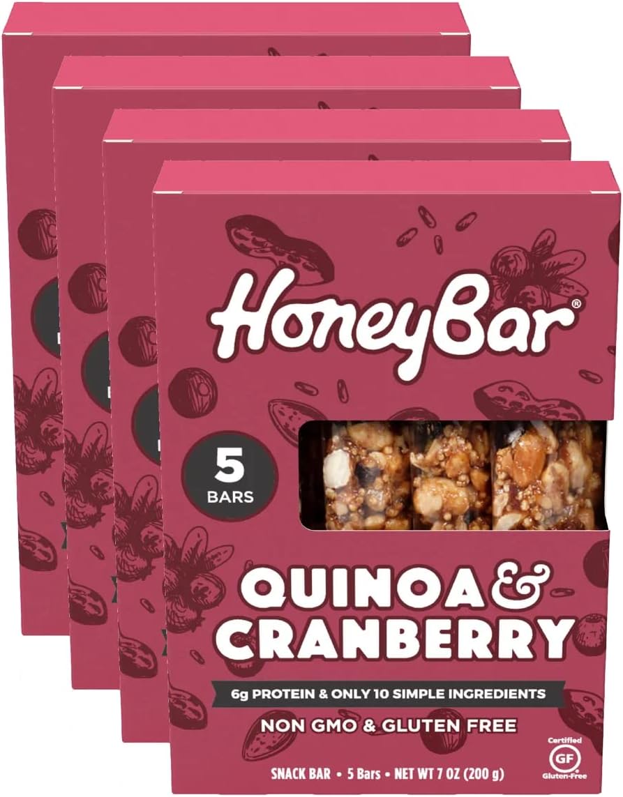 Amazon.com : BON BEE Honey Bunchies All Natural Honey Bar - Natural ...