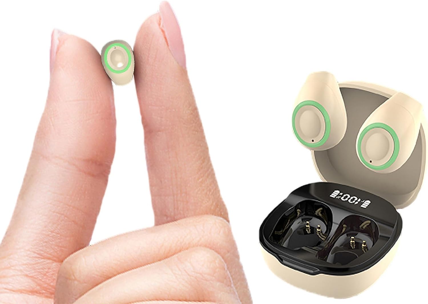 Amazon.com: Xmenha Mini Wireless Bluetooth Invisible Small Earbuds For ...