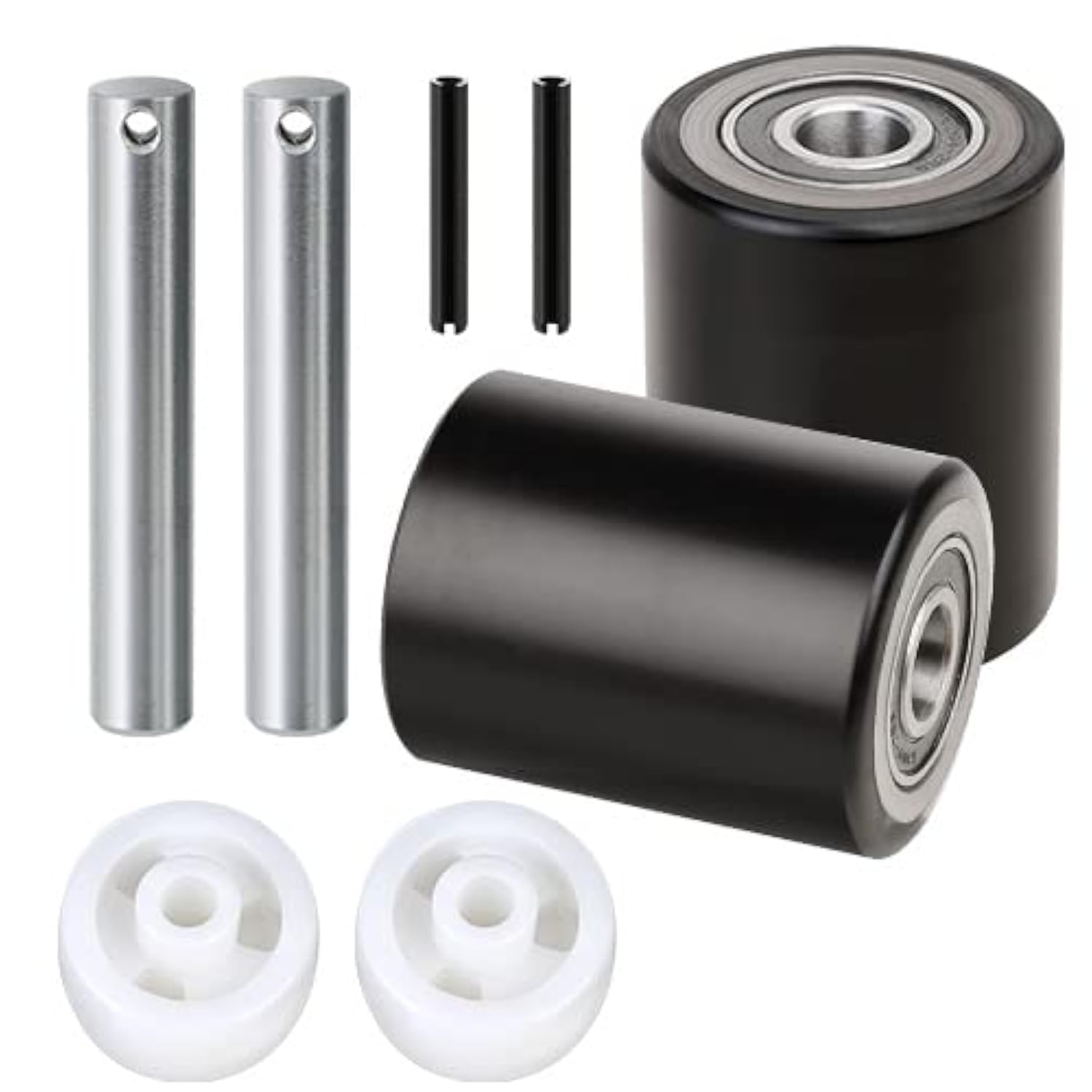 Snapklik.com : Hromee Pallet Jack/Truck Load Wheels Replacement Full Set