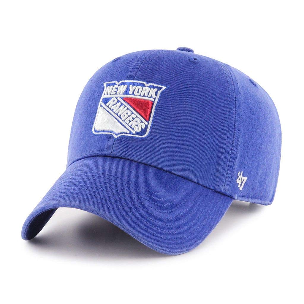 Amazon.com: '47 New York Rangers NHL Clean Up Primary Cap | Adjustable ...