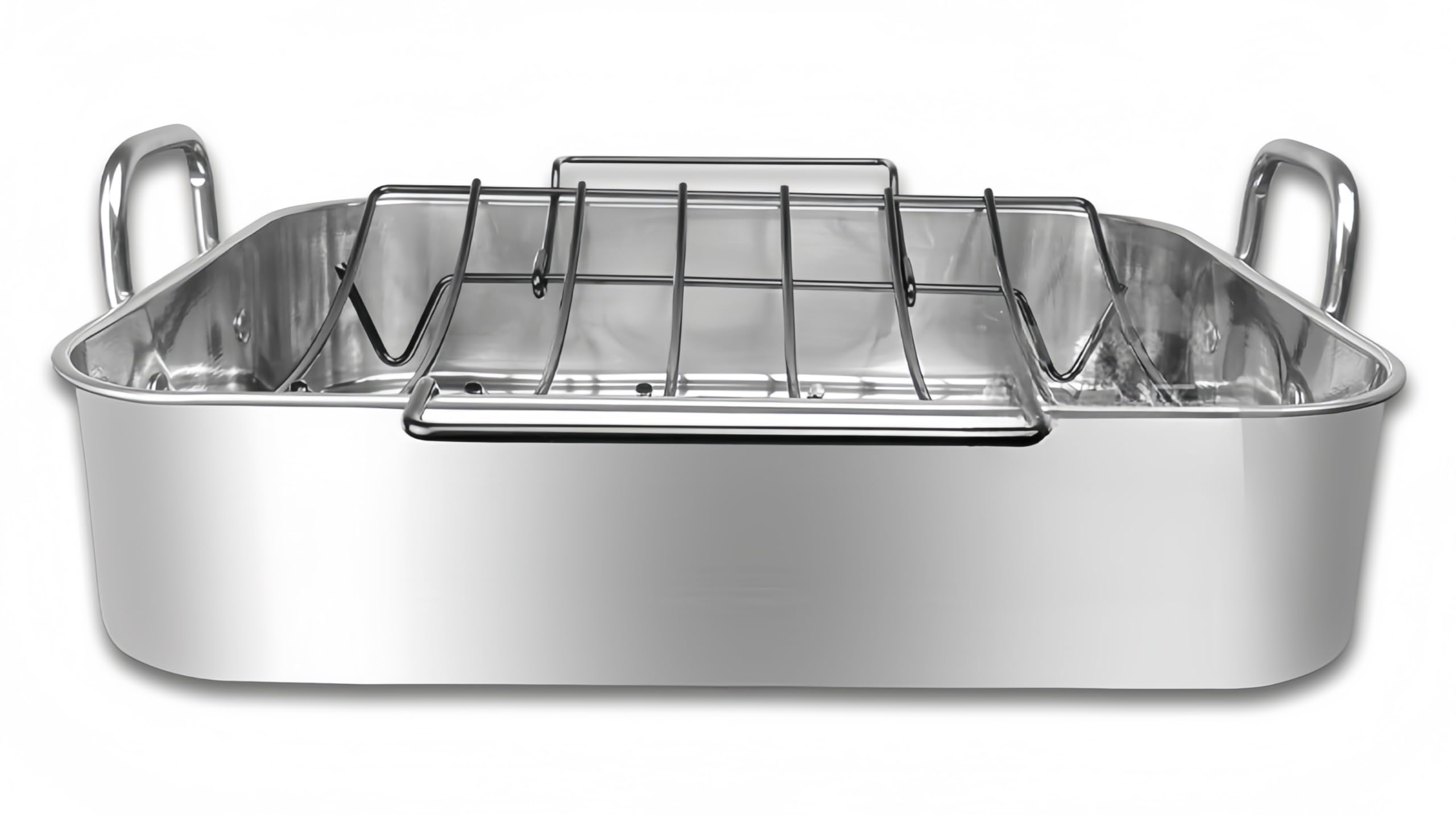 Amazon.com: Roasting Pan Stainless steel Turkey Pans for Oven,Toaster ...