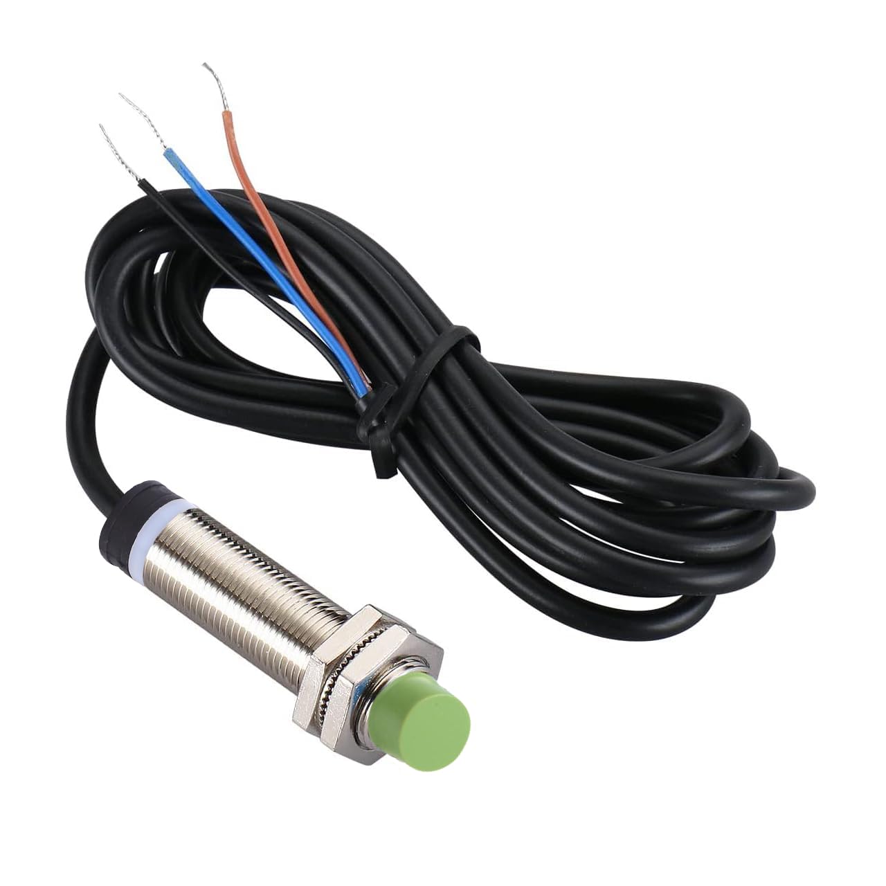 Amazon.com: BOJKEON M12 Approach Sensor Inductive Proximity Switch，NPN ...