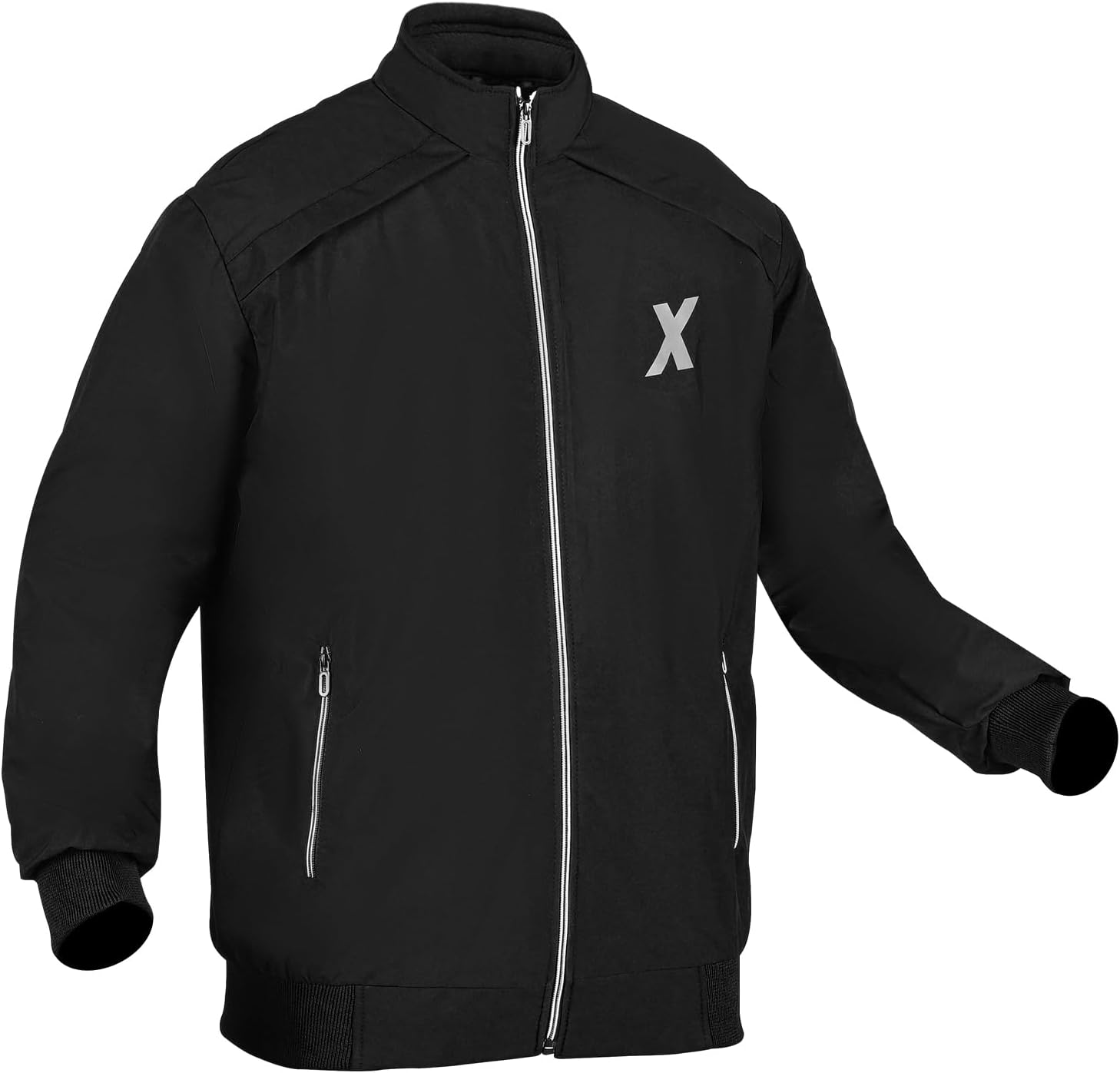 Allextreme GX01 Men's Windcheater with Front Zip Closure Full Sleeve ...