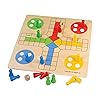Amazon.com: Jamaican Ludo Board Game 6 and 4 Players Foldable to Travel ...
