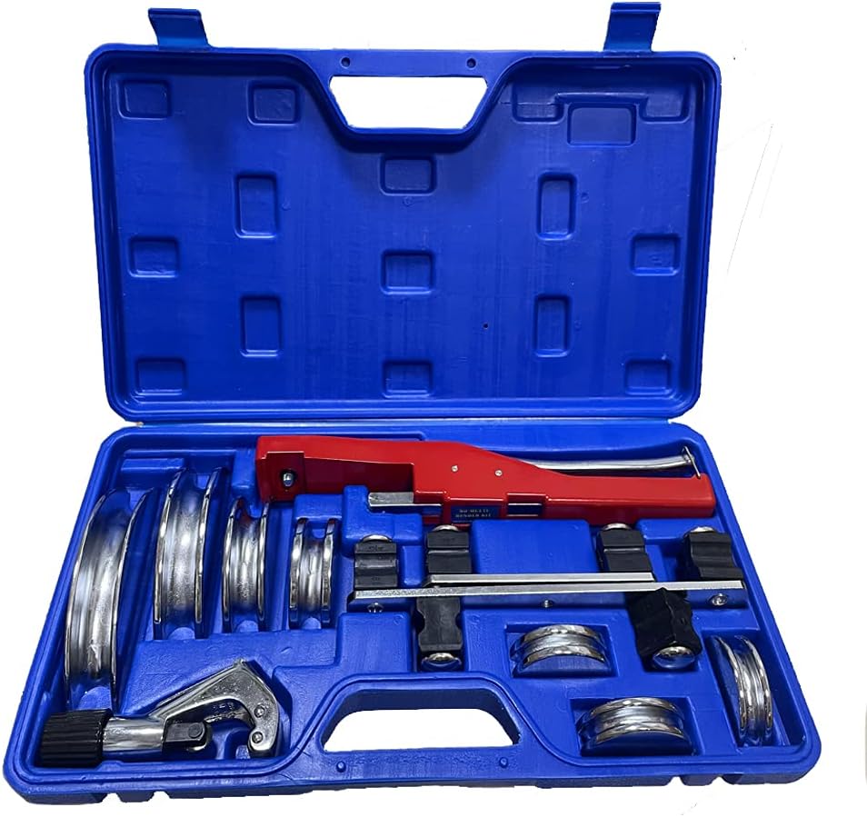 VOTOER Plumbing Copper Aluminum Tube Pipe Bender Bending Kit ...