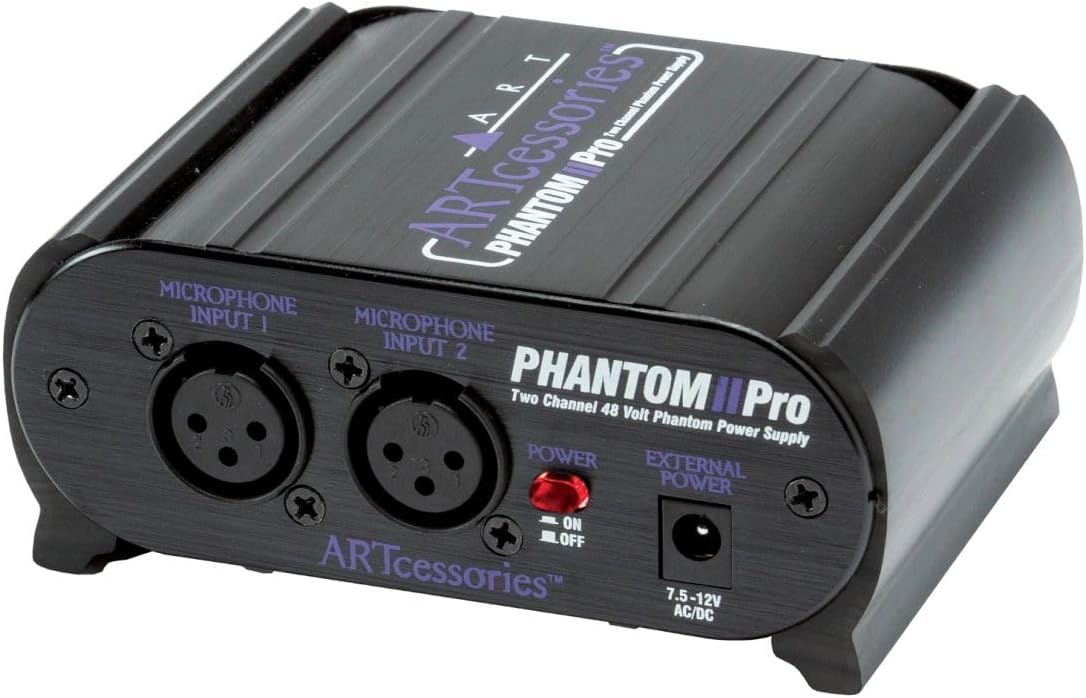 Amazon.com: Neewer 1-Channel 48V Phantom Power Supply with Adapter ...