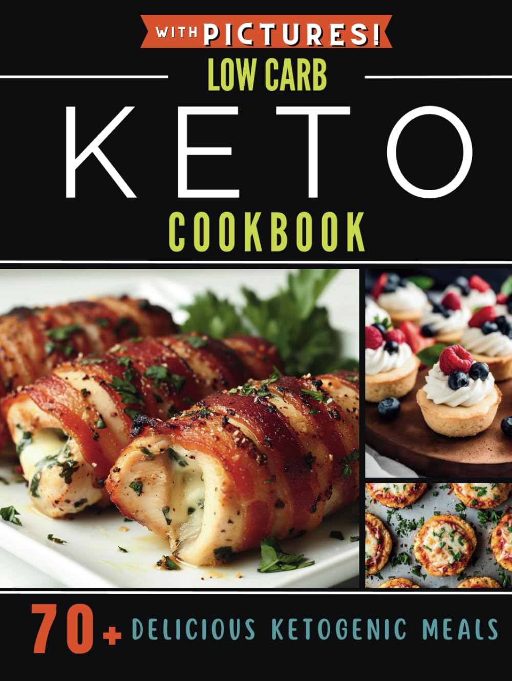 Amazon.com: Low Carb Keto Cookbook: 70+ Delicious Keto Recipes with ...