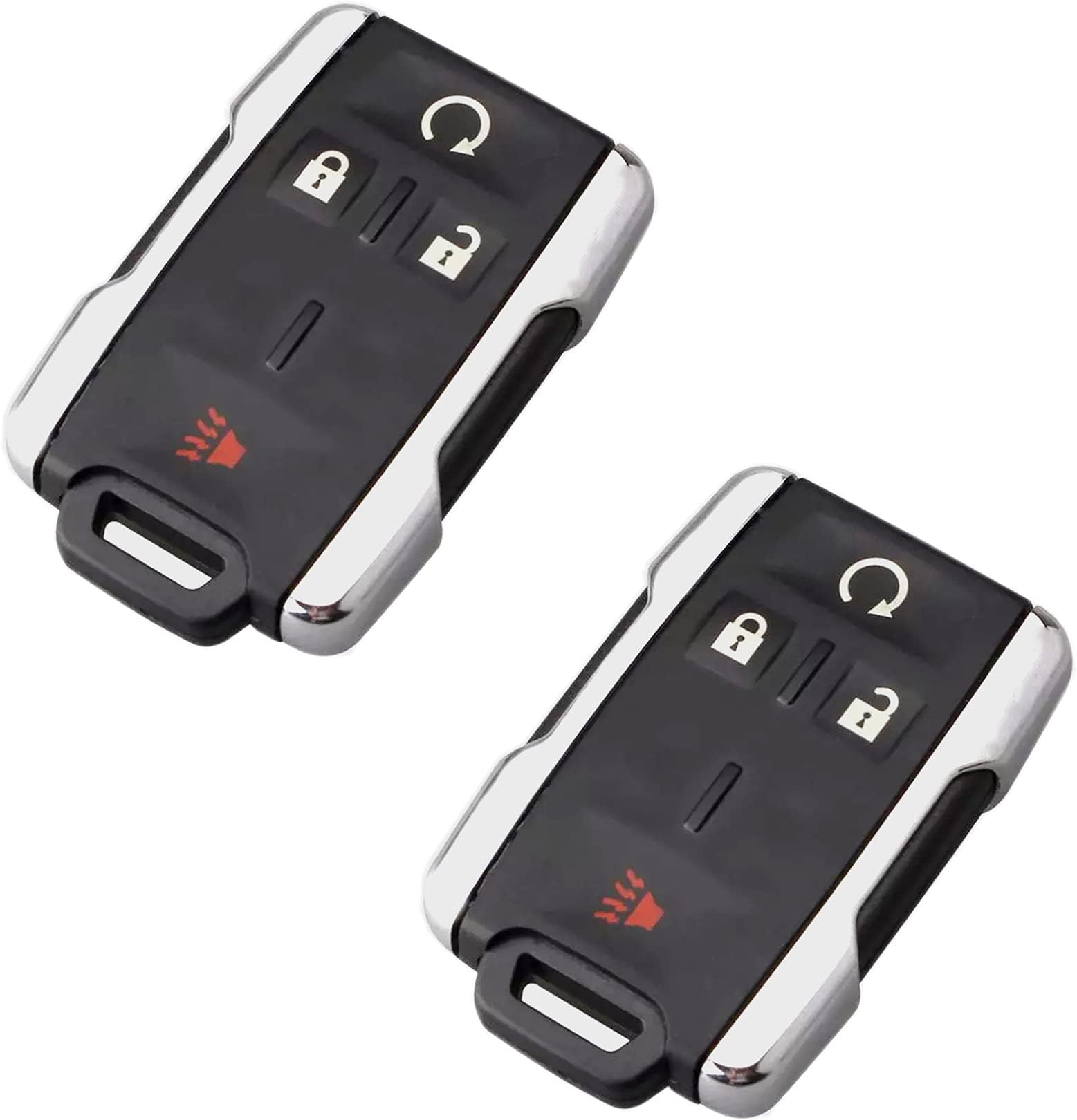 Amazon.com: Smart Key Fob Case Shell Fit for Chevy Chevrolet Silverado ...