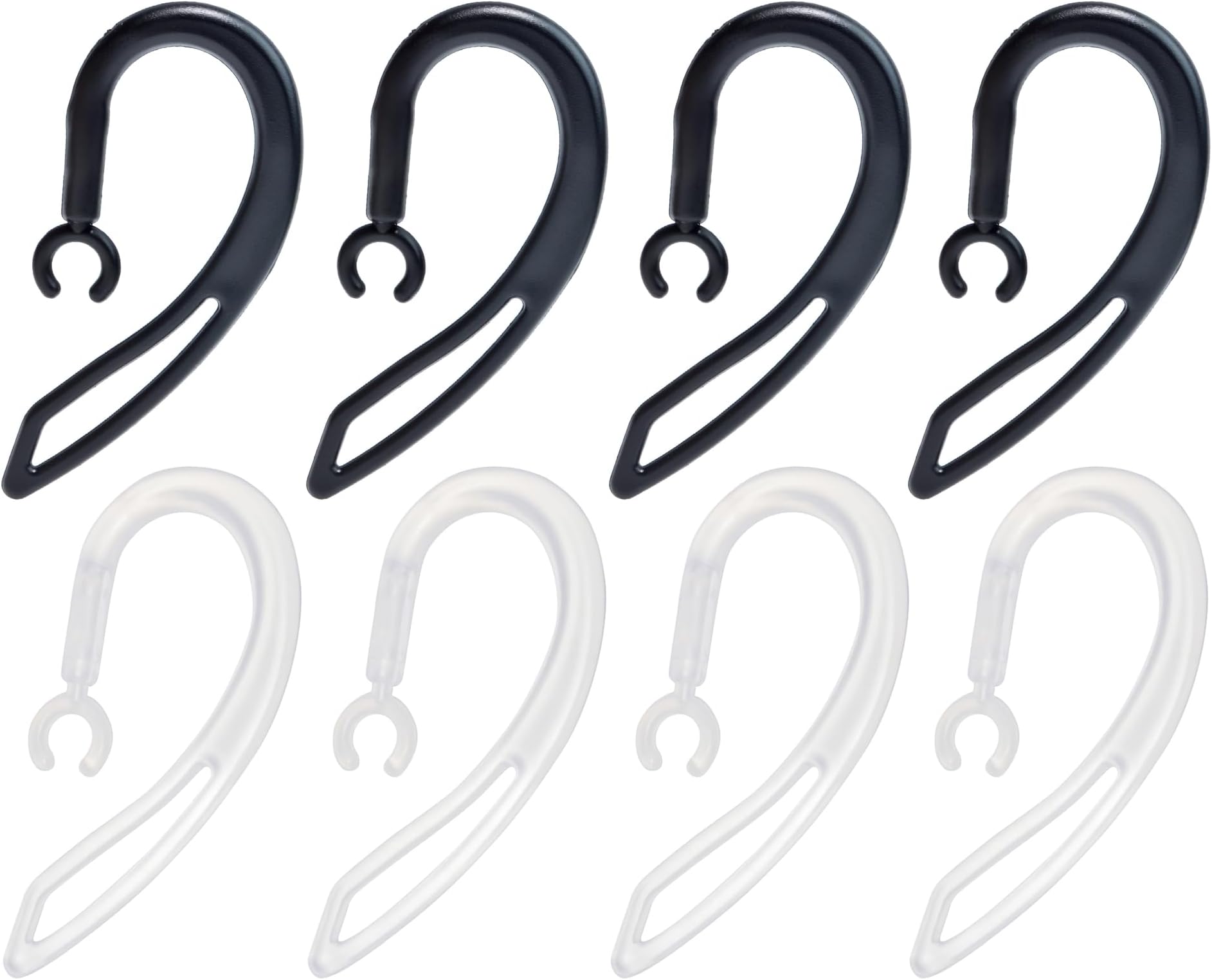 Amazon.com: Universal Silicone Ear Hooks, Flexible Ear Piece Clamp ...