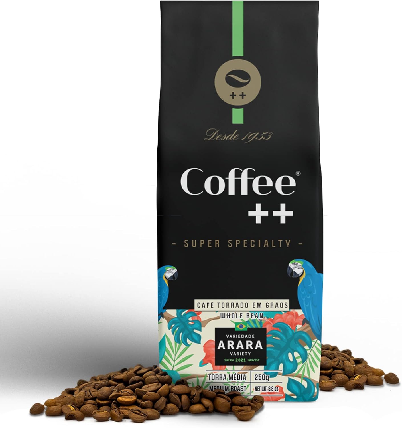 Coffee Mais │Café Super Especial ARARA em Grãos │100% Arábica │ Torra ...