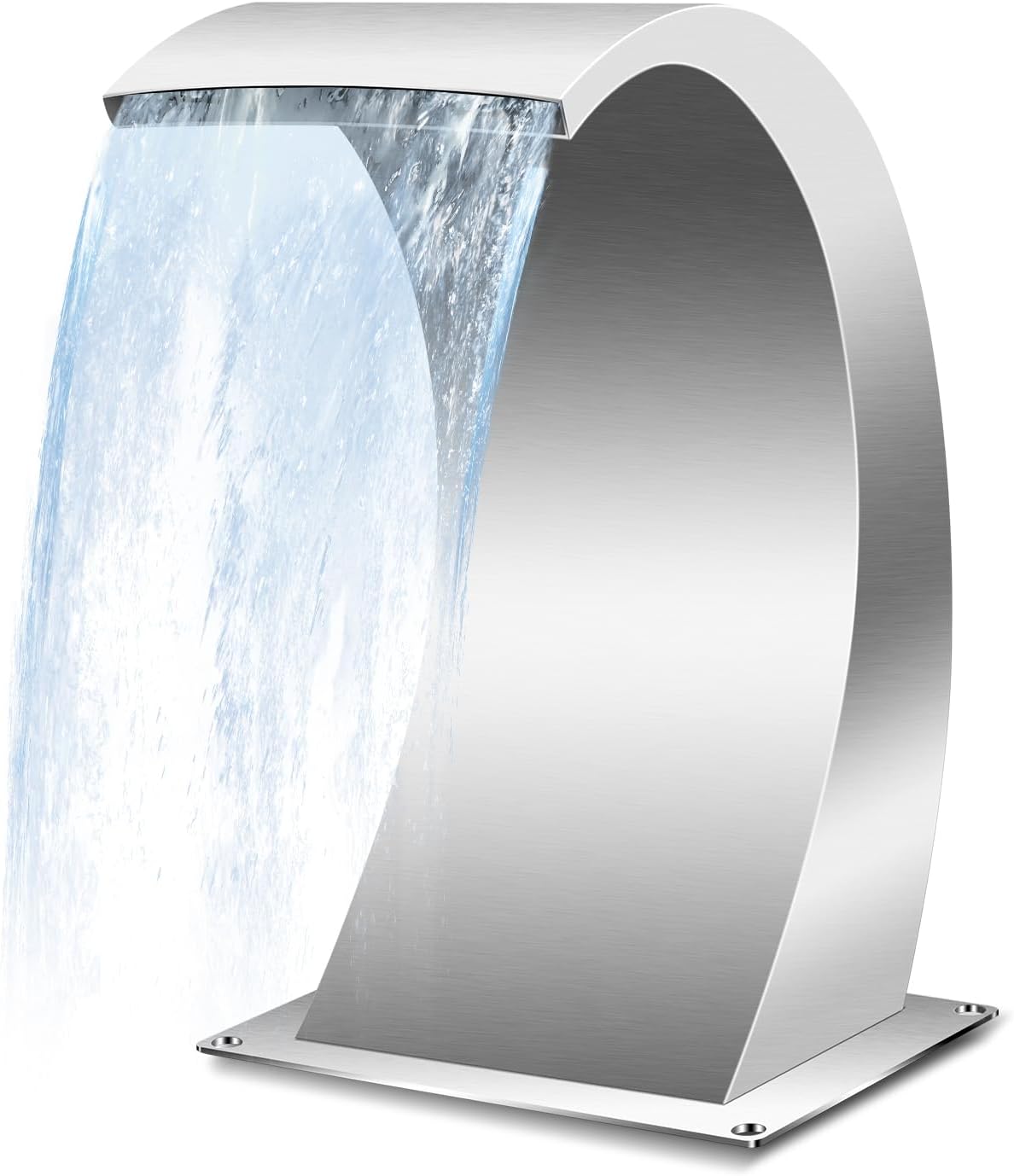 Stainless Steel Pool Waterfall Fountains for Ground Nepal | Ubuy