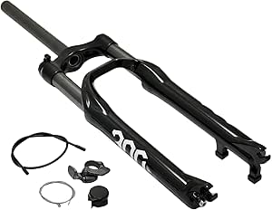 Amazon.com : Spinner 300 24" Suspension Fork 100 mm 1 1/8" Remote ...