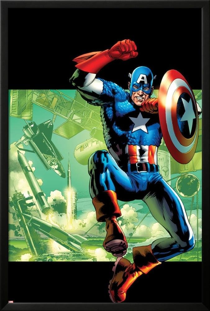 Amazon.com: Captain America: Man Out of Time No.4 Cover: Captain ...