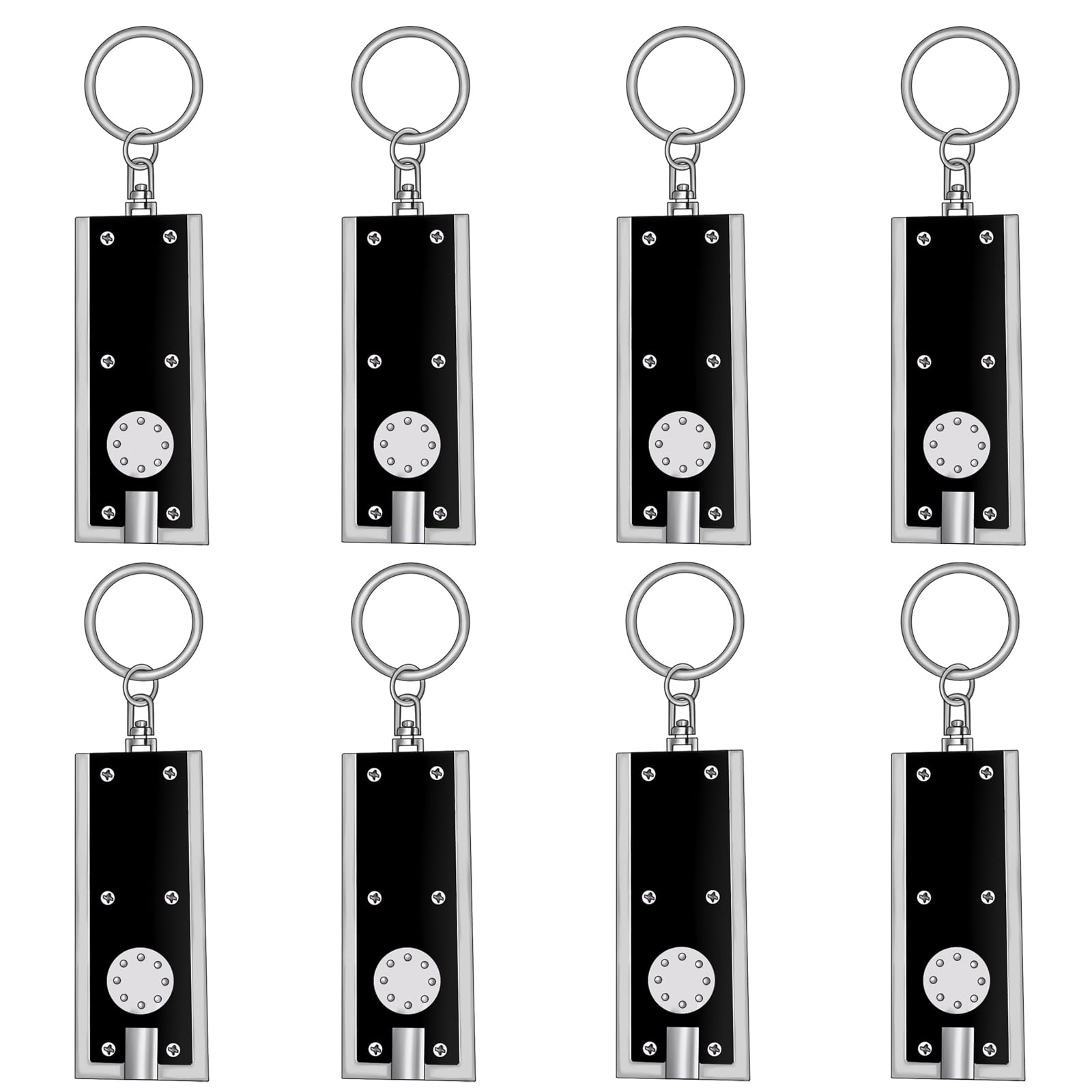 Daemson Mini LED Keychain Flashlight Tiny Flashlight, Small Ultra ...