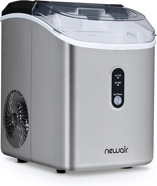 Amazon.com: Newair Countertop Nugget Ice Maker, 26 lbs/Day Sonic Ice ...