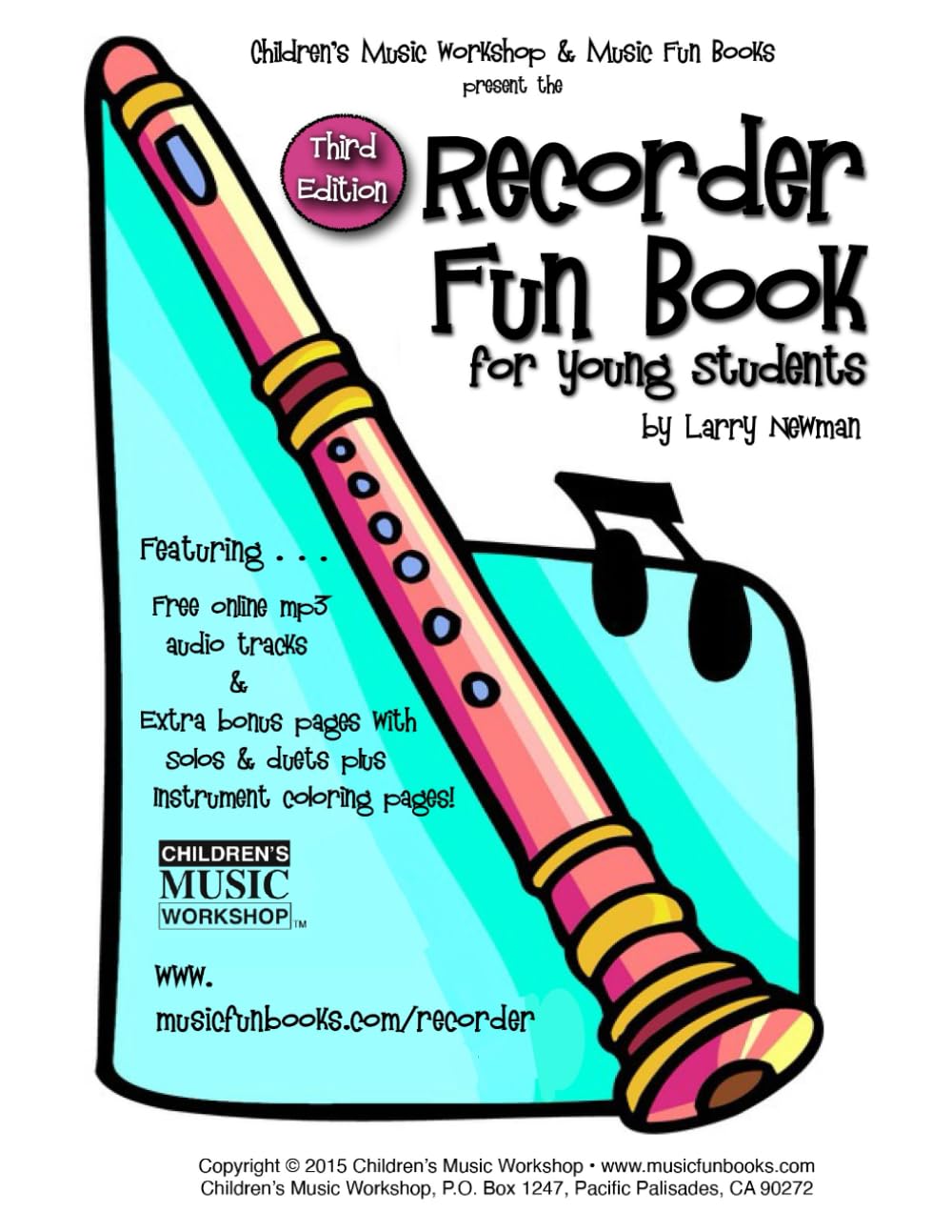 The Recorder Fun Book: for Young Students (Recorder Fun Book Series ...