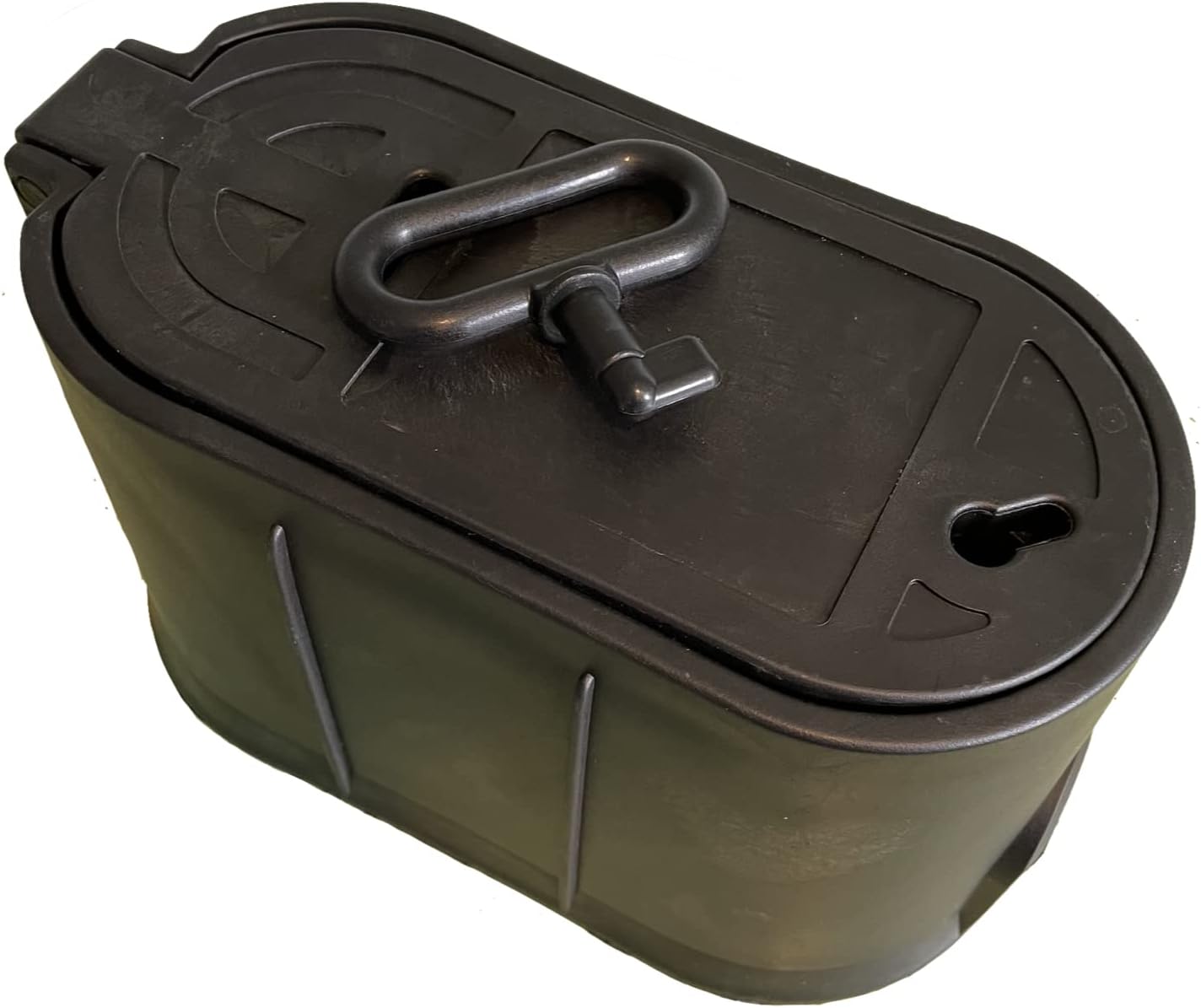 Stopcock Water Meter Box with Hinged Lockable Lid and Key L27cm X ...