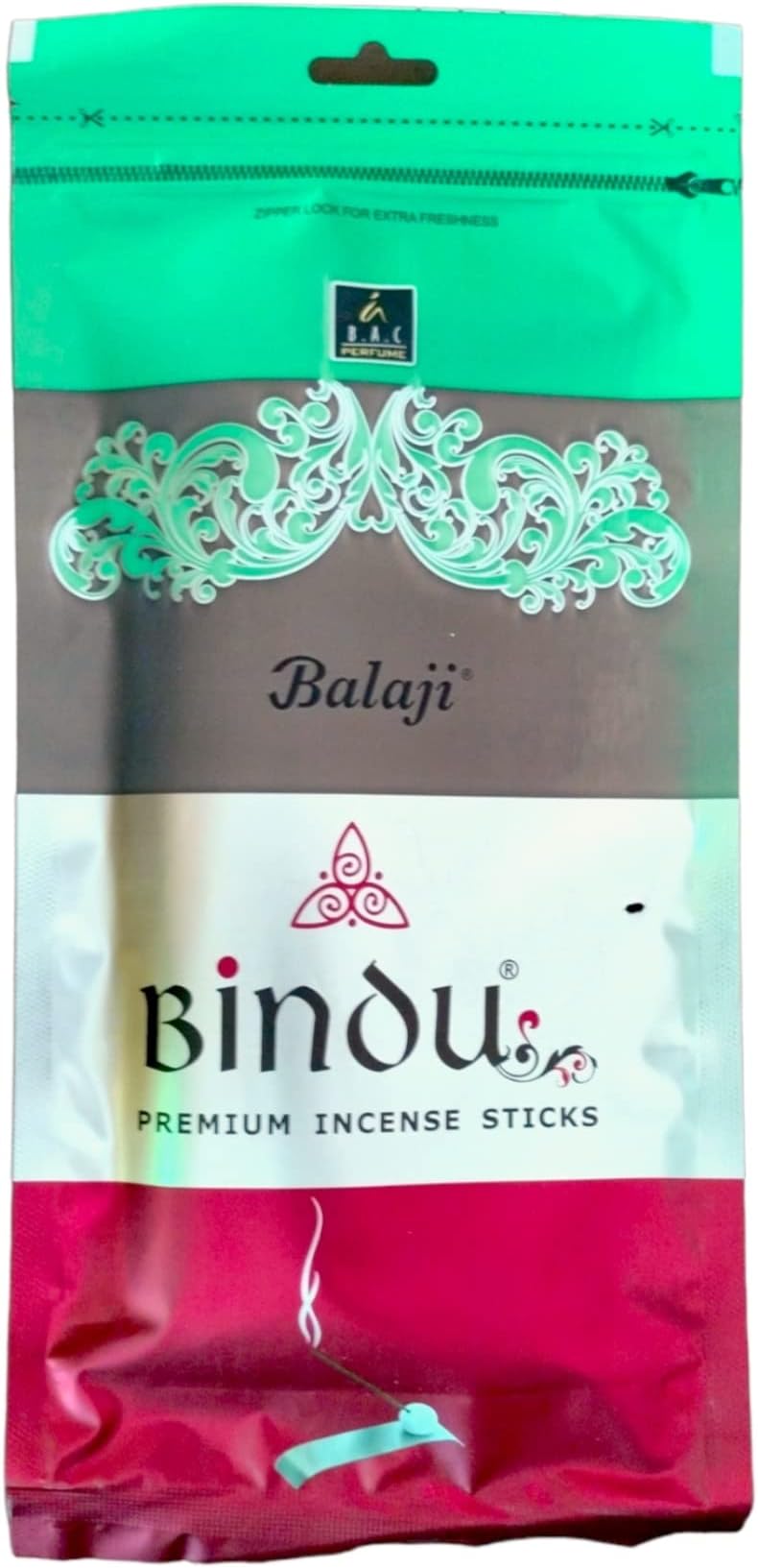 Balaji Bindu Premium Incense Sticks Agarbatti - 100 Gram (Pack of 4) | Authentic and Long ...