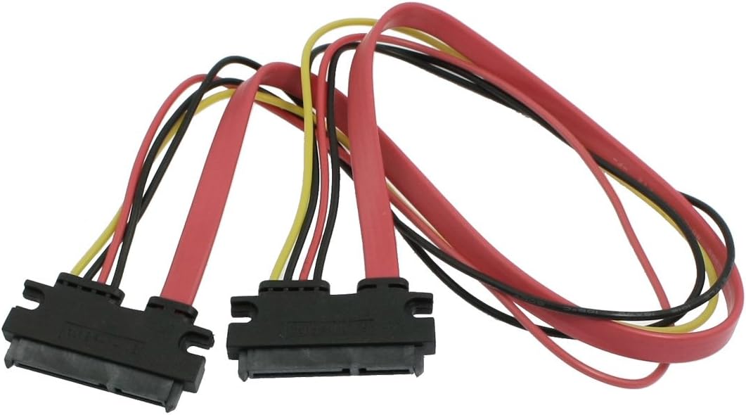 Amazon.com: Computer PC 20cm Length 7+15 SATA Female to Female Power ...