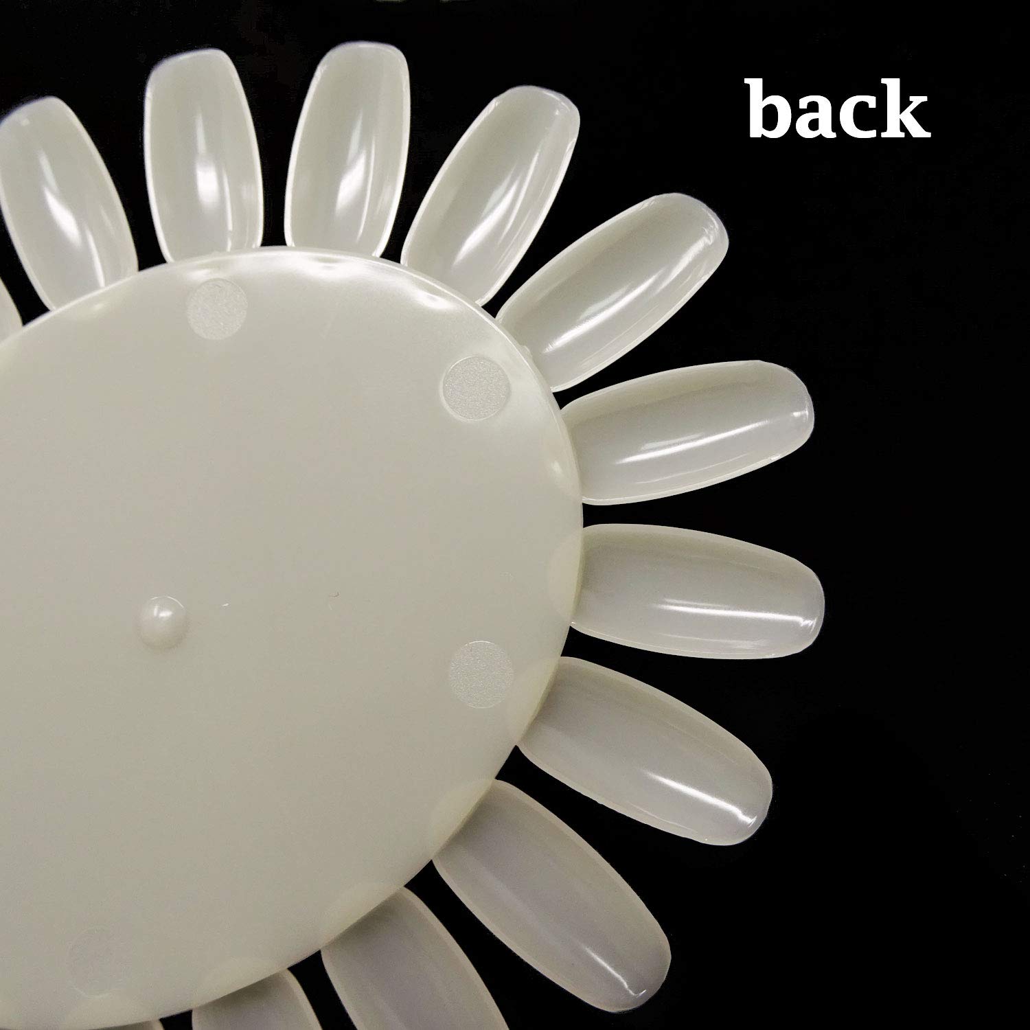 Snapklik.com : 12PCS Plastic 20 Tips False Nail Swatches Wheels Nail ...