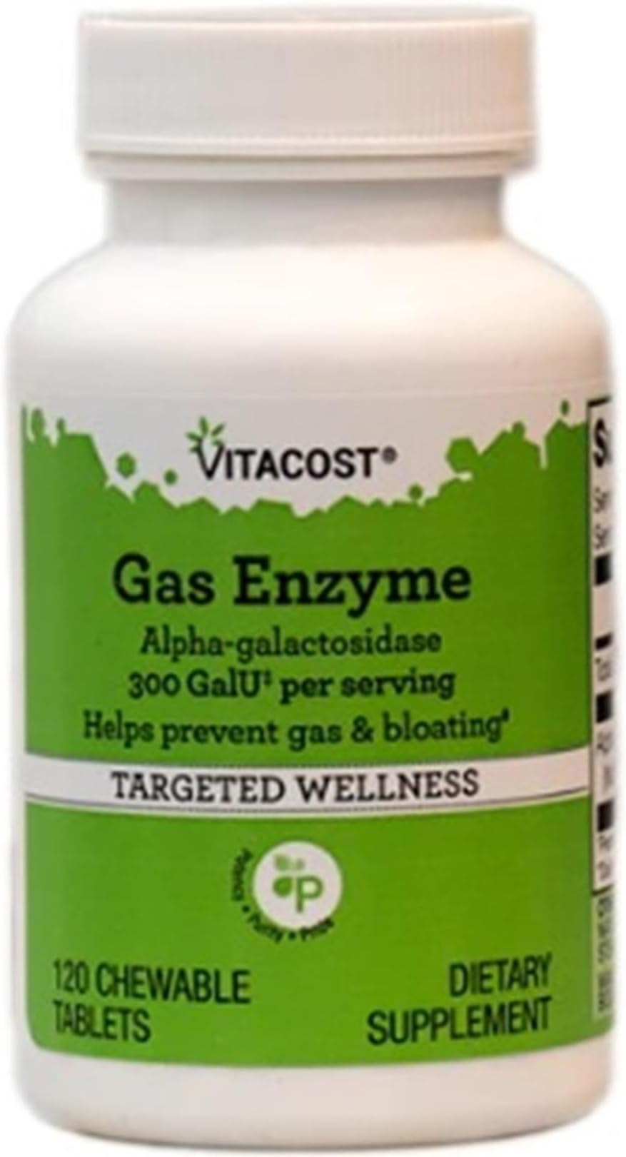 Amazon.com: Vitacost Gas Enzyme Alpha-galactosidase - 300 GalU per ...